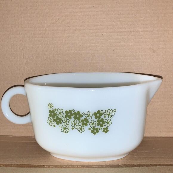 Pyrex | Other | Vintage Pyrex Corning Spring Blossom Crazy Daisy Gravy ...